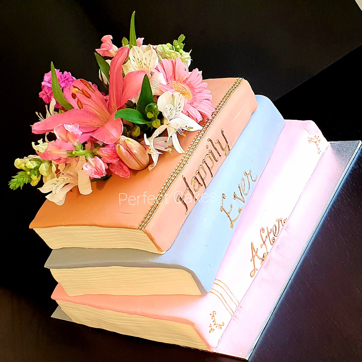 Happily Ever After Wedding Cake – Perfect Cakes Perth